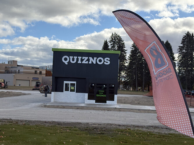 PHOTO: Quiznos building erected in Alpena | News, Sports, Jobs - The ...